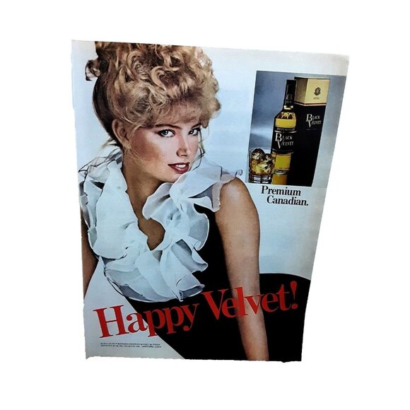 Black Velvet Whisky | Art | 982 Black Velvet Whisky Sexy Blonde In ...
